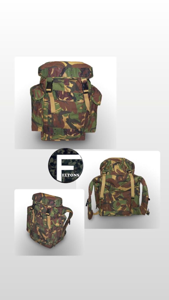 Dutch army surplus 35l DPM camouflage rucksack backpack bergen camo ...