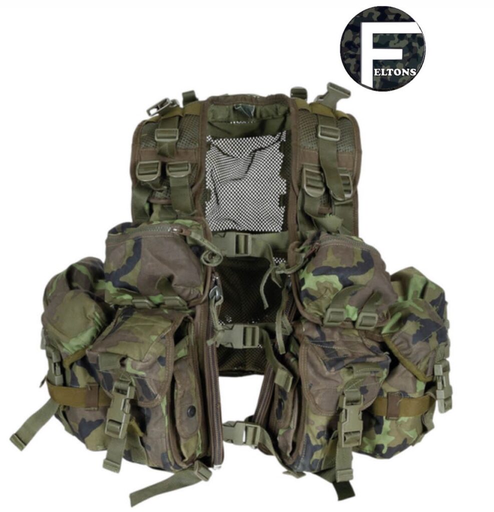 Czech m95 camo tactical vests - Feltons Army Surplus Stores