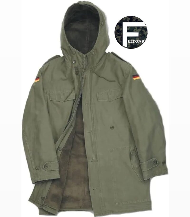 Genuine German Army Olive Parka - Feltons Army Surplus Stores